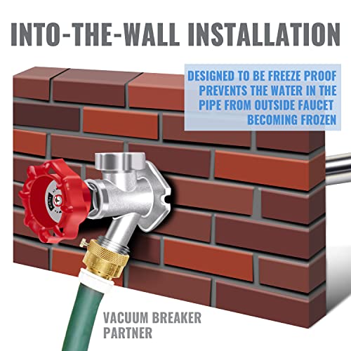 Snapklik.com : SUNGATOR Frost Free Sillcock, 8 Push Fit Anti-Siphon ...