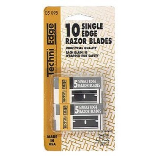 Amazon.com: Techni Edge 05-095 Single Edge Blades 10 Pack : Beauty ...