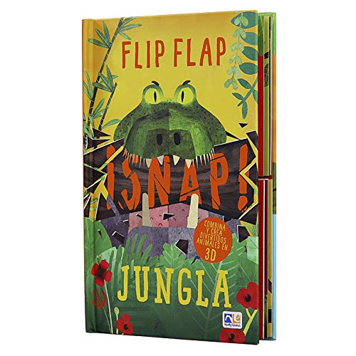 NOVELTY, Flip, Flap, Snap, Libro Didáctico, Juego para Niños, Libro ...