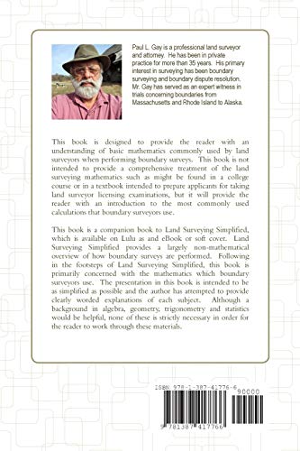 Snapklik.com : Land Surveying Mathematics Simplified