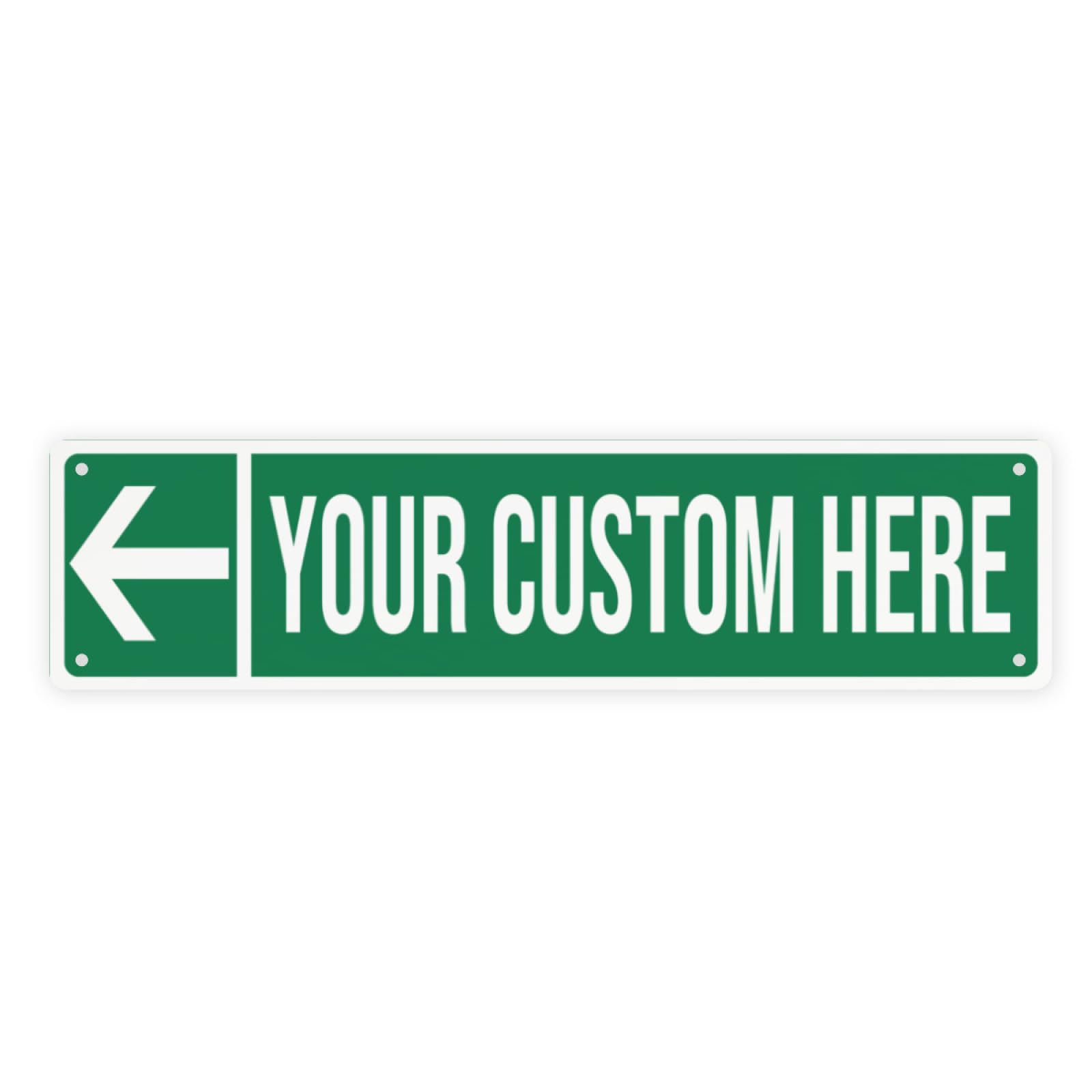 Amazon.com : Custom Street Signs - Custom Signs Outdoor Metal Sign ...