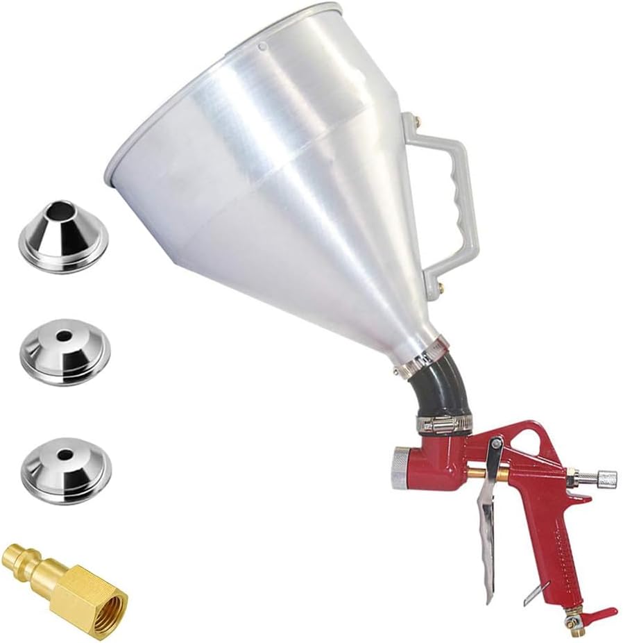 Amazon.com : TexCraft Drywall Texture Spray Gun with 1.32 Gallon Hopper ...