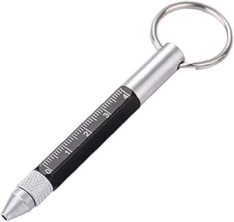 Amazon.com: Keyring，Key Pendant,gift6-in-1 Key Ring Pen Practical ...