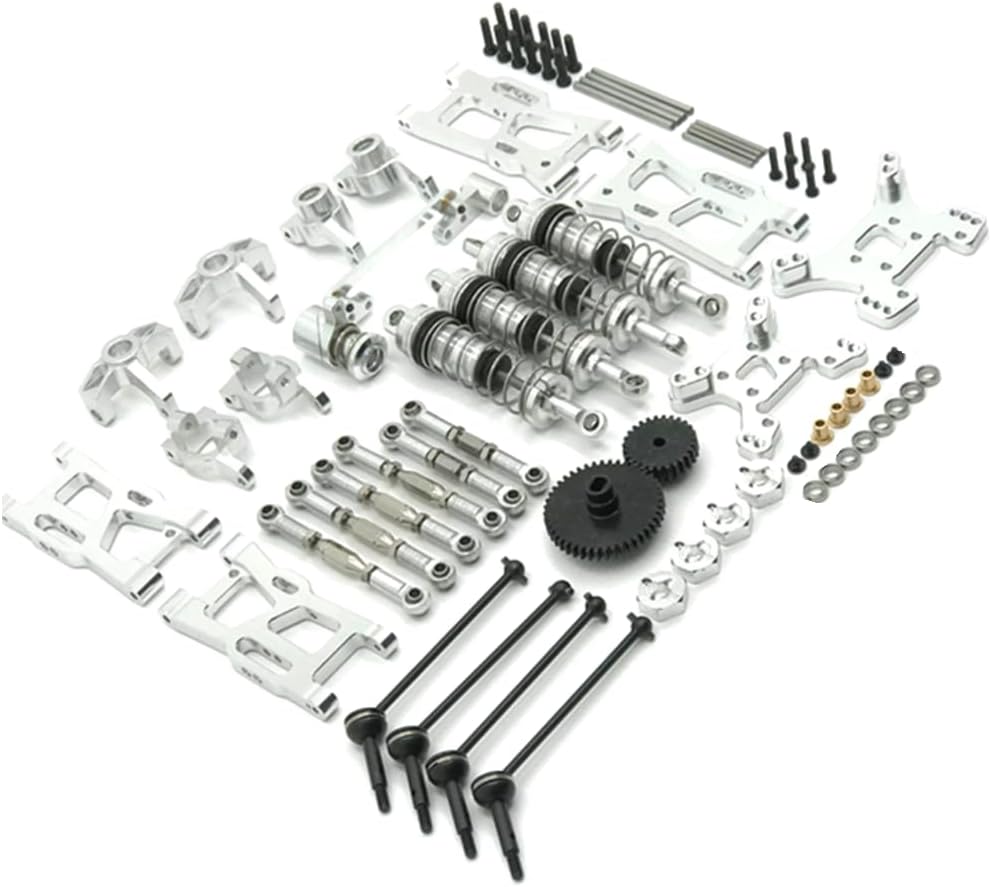 Amazon.com: ZDingTech Wltoys 144001 124017 Upgrade Parts kit 13-in-1 ...
