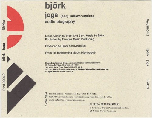 Bjork - Joga [USA CD Single] - Amazon.com Music