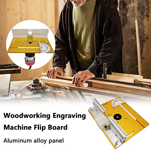 Router Lift, Router Table for Routers with Set 3 Router Table Insert ...