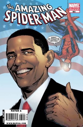 Marvel Comic Book - The Amazing Spider-Man #583 (w/ Barack Obama) 3rd ...