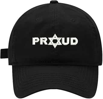 LexiuYibai Mens Baseball Caps Embroidered Proud Jewish Israel ...