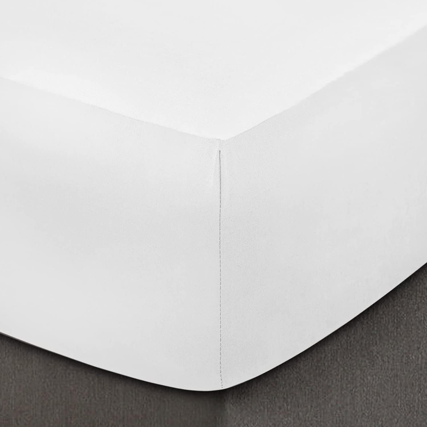 DTEX HOMES Fitted Sheets 200 Thread Count Egyptian Cotton Extra Deep ...