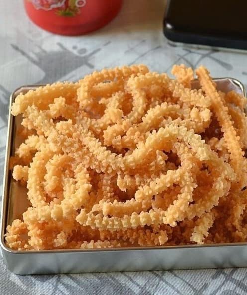DELIGHTS Kerala Homemade Ready to Eat Murukku sticks, Rice Flour Chakli ...