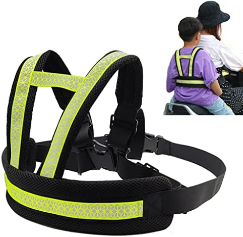 Buy SNOWIE SOFT Kids Safety Belt For Two Wheeler With Reflective Strips ...