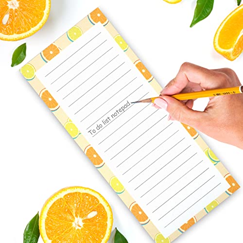 Snapklik.com : 4 Pack Magnetic Notepads For Refrigerator, Grocery List ...