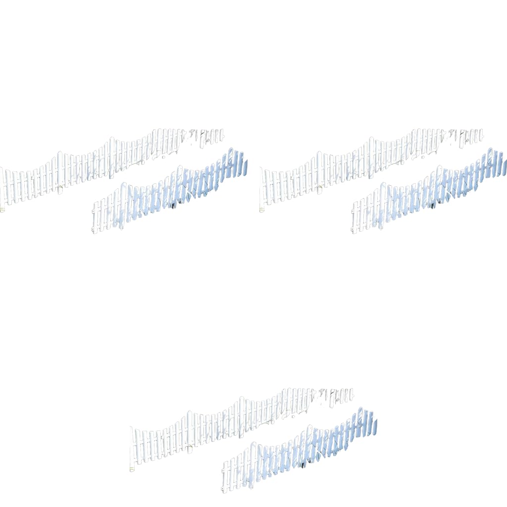 Hasthip Outdoor Garden Fence Border Edging Decorative Pvc Plastic ...