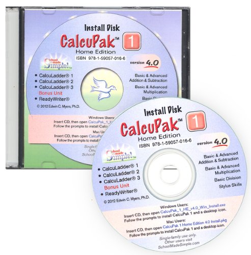 Calcupak 1 CD (Calculadder): unknown author: 9781590570166: Amazon.com ...