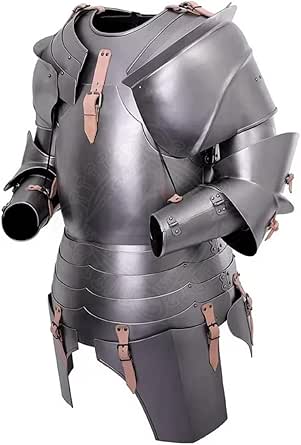Amazon.com: Medieval Armor Suit | Steel Medieval Full Body Plated Armor ...