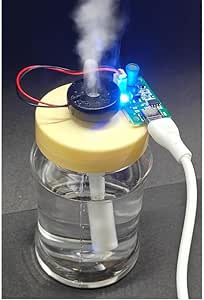 ESPtronics DIY Ultrasonic Cool Air Humidifier Mist Maker Fogger Kit ...