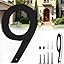 Amazon.com: AIYOTAR 16 Inch Large Modern House Numbers for Outside, Big ...