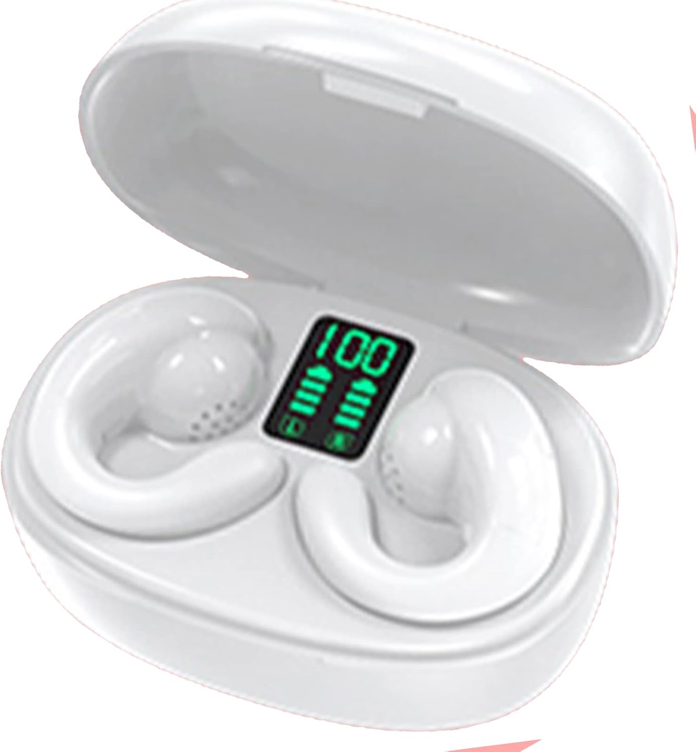 Amazon.com: Loluka Touch Control Ear Clip Headphones Wireless Earbuds ...