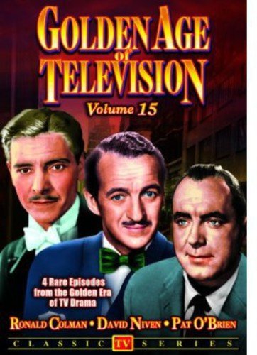 Amazon.com: Golden Age of Television, Volume 15 : Ronald Colman, David Niven, Pat O'Brien, Lee ...