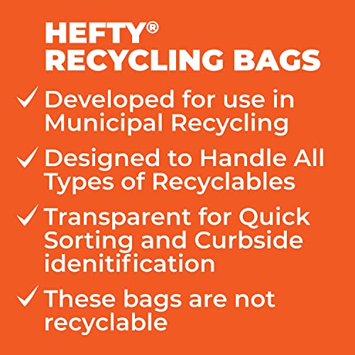 Snapklik.com : Hefty Recycling Trash Bags