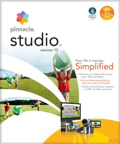 Amazon.com: Pinnacle Studio Version 12 [OLD VERSION] : Software