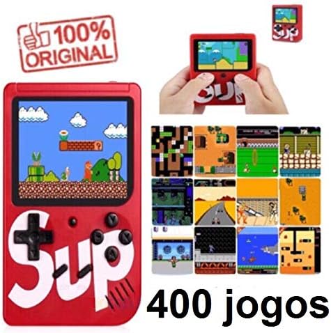 super mini game 400 em 1 completo só ligar e jogar ideal para crianças ...