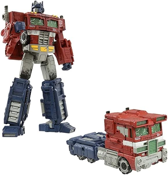 Amazon.com: Optimus Prime Transformers Premium Finish War for Cybertron ...