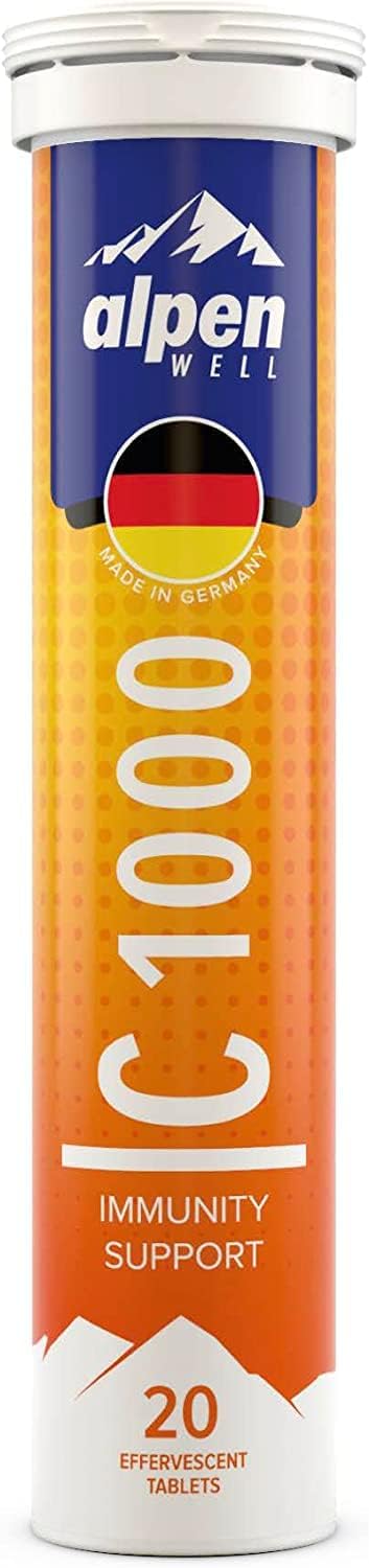 Amazon.com: Natures Aid Vitamin C 1000MG Effervescent 20 tablet ...
