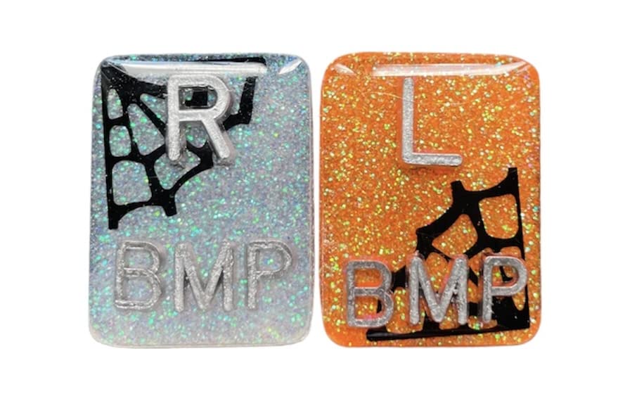 Amazon.com: Spooky Xray Markers, With 2 or 3 Initials, Large Rectangle ...