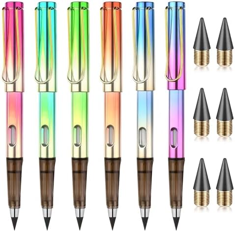 OFFCUP Inkless Pencils, 5pcs Everlasting Pencil, Portable No Ink Pen ...