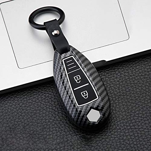 Keyzone Dual Leather Key Cover for Baleno, Ciaz, Ignis, SCross, Vitara ...