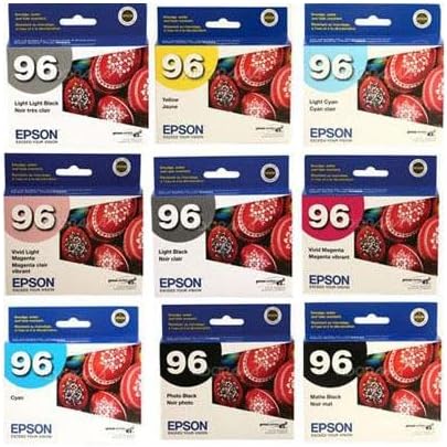Amazon.com: Epson Complete Ink Cartridge Set (B) for Epson Stylus Photo ...