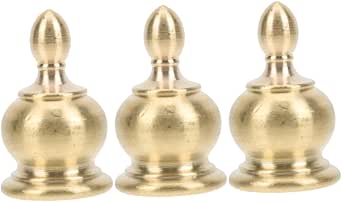 Housoutil 3pcs Table Lamp Accessories Lamp Finial Cap Knob Lamp Shade ...