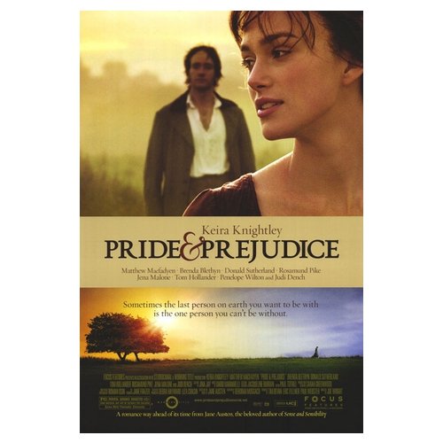 Pride And Prejudice Poster 2005