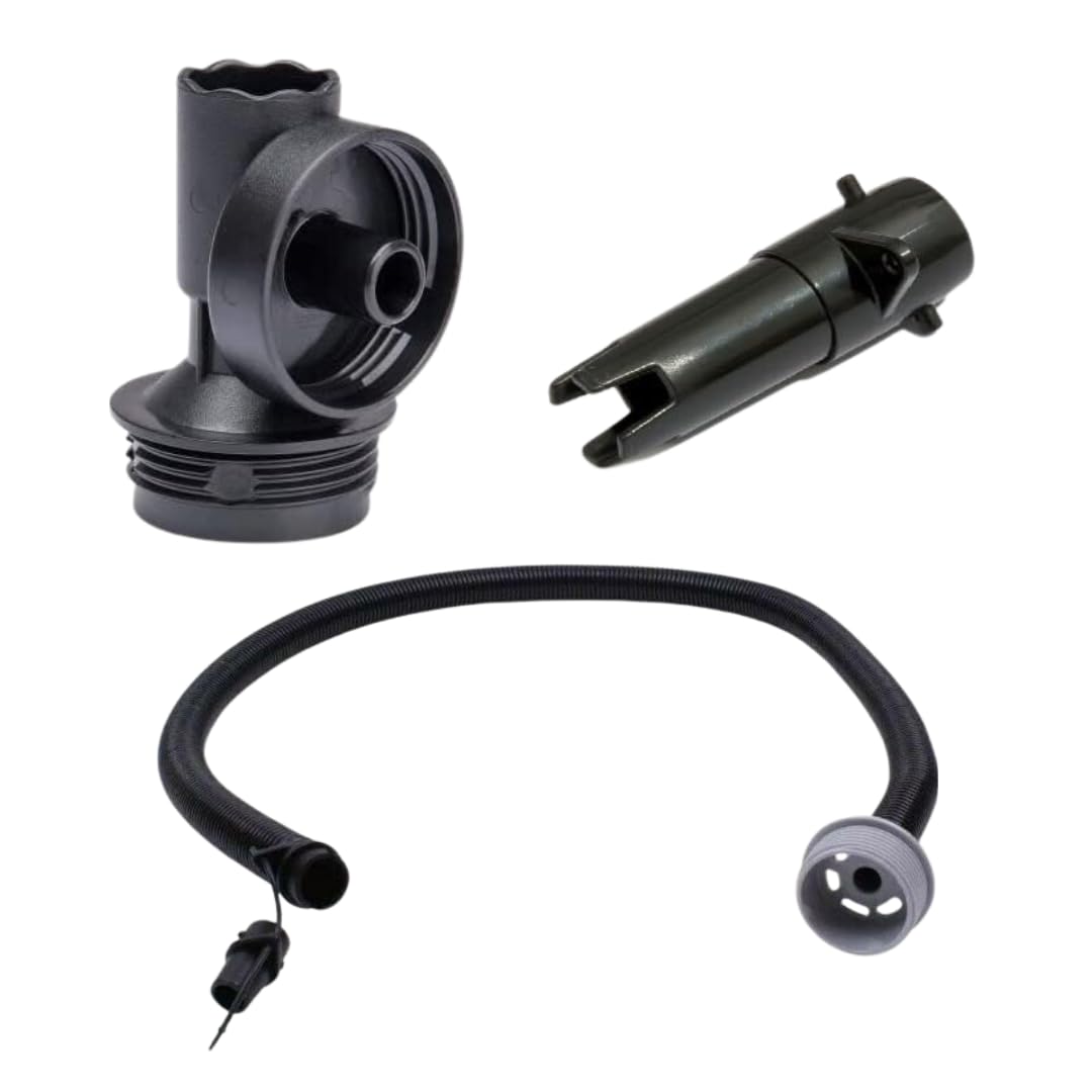 Lay-Z-Spa Inflation Hose, Adapter and Deflation T Join Valve Airjet ...