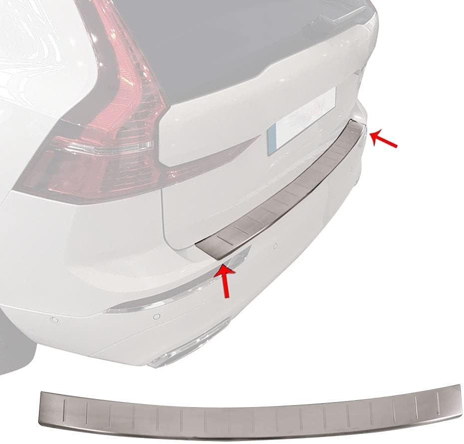 Amazon.com: OMAC Fits Volvo XC60 2018-2022 Chrome Rear Bumper Guard ...