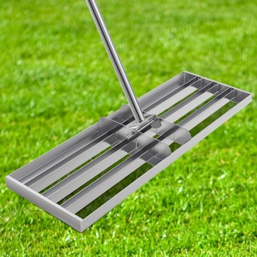 Amazon.com : Dremmt Lawn Leveling Rake 30x10 inch, (Professional-Grade ...