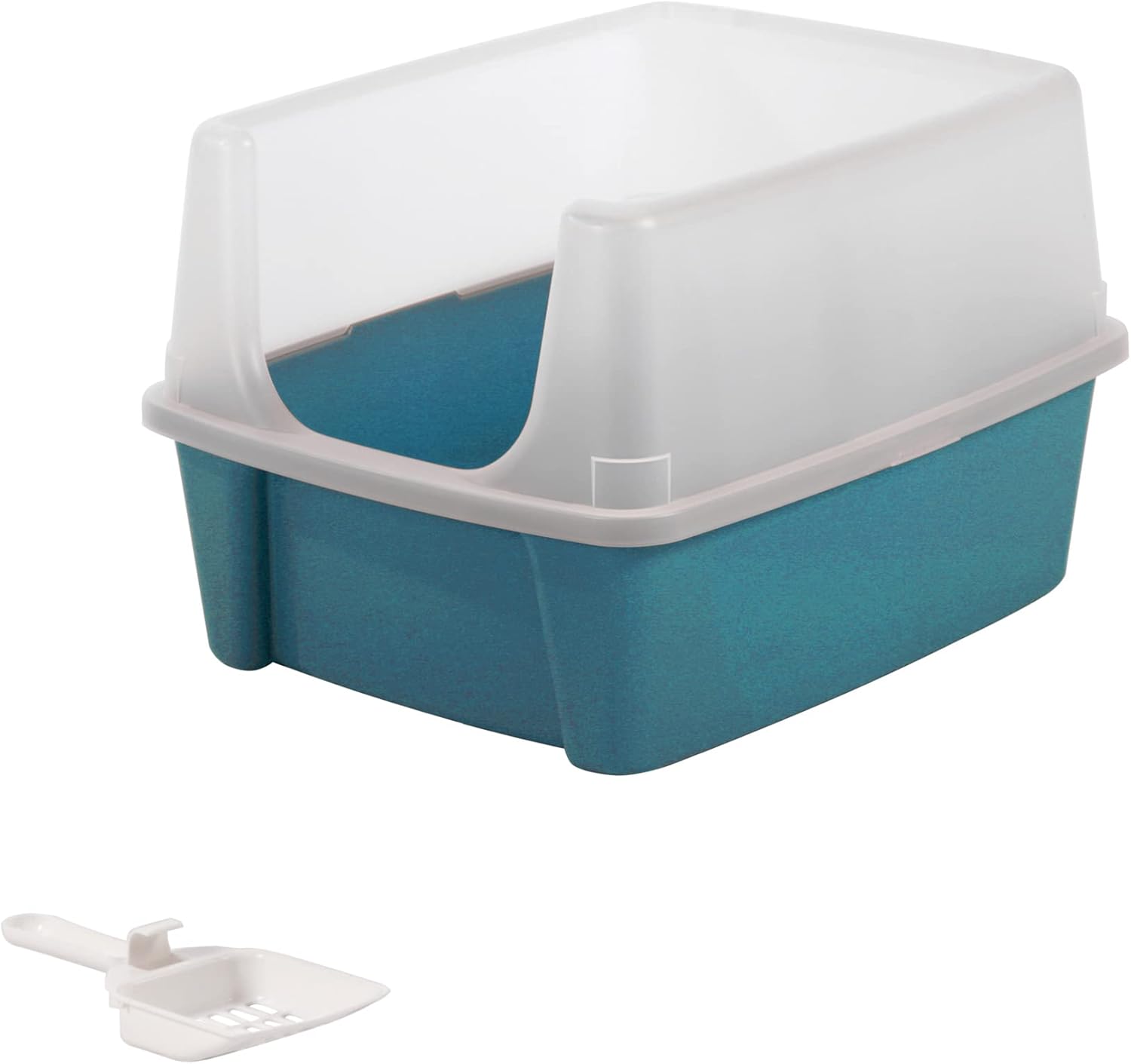 Amazon.com : Iris Ohyama, Cat Litter Tray with high Sides, no Litter ...
