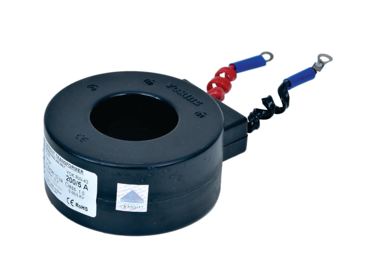 Buy YOKINS Current Transformer 200/5A, 200A CT for Ammeter Model RT43 ...