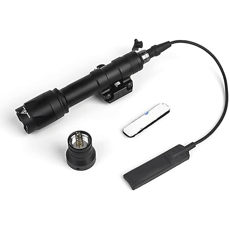 Amazon.com: NECARL M600C 600 Lumens Tactical Flashlight Weapon Light ...