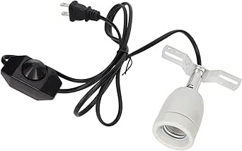 Amazon.co.jp: Reptile Ceramic Lamp Holder, 400W Pure Copper Socket ...