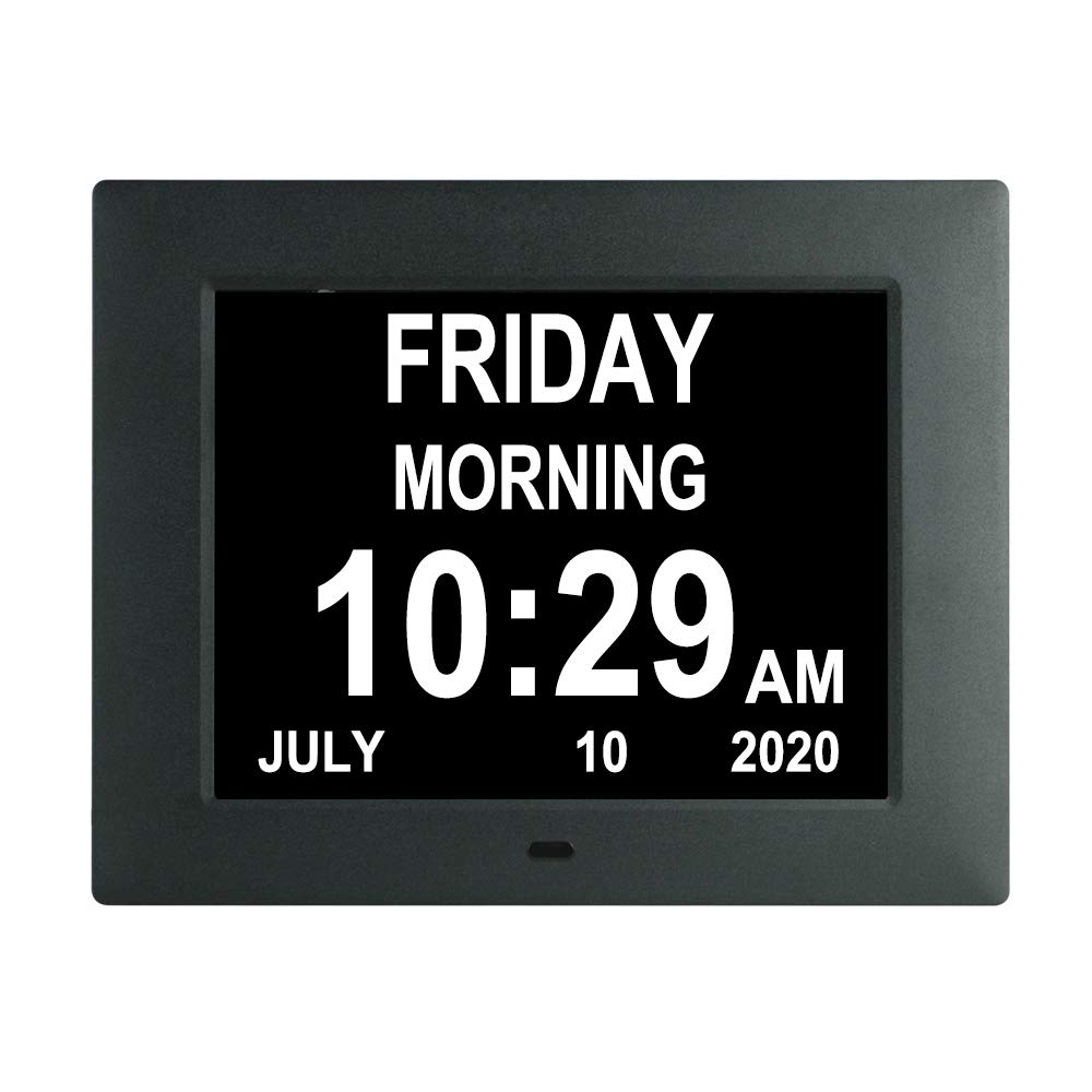 Tmc Dementia Clock Digital Calendar Clock 8 Alarm Options Extra ...