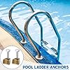 Amazon.com: MorningRo 4 Pcs Pool Ladder Anchors Bronze Wedge Assembly ...