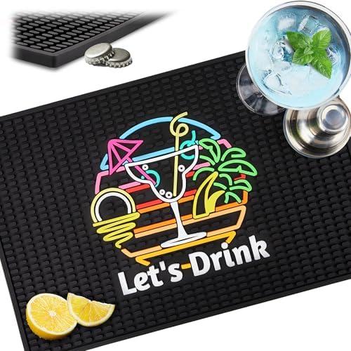 Amazon Ultra High Quality Bar Mat It S 5 00 Somewhere 12 X 18