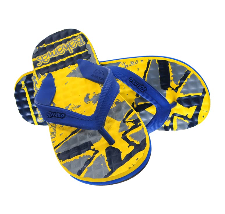 Buy BAHAMAS Men's Yellow-N. Flip Flop & Slipper-9 UK (BH0028G) at Amazon.in