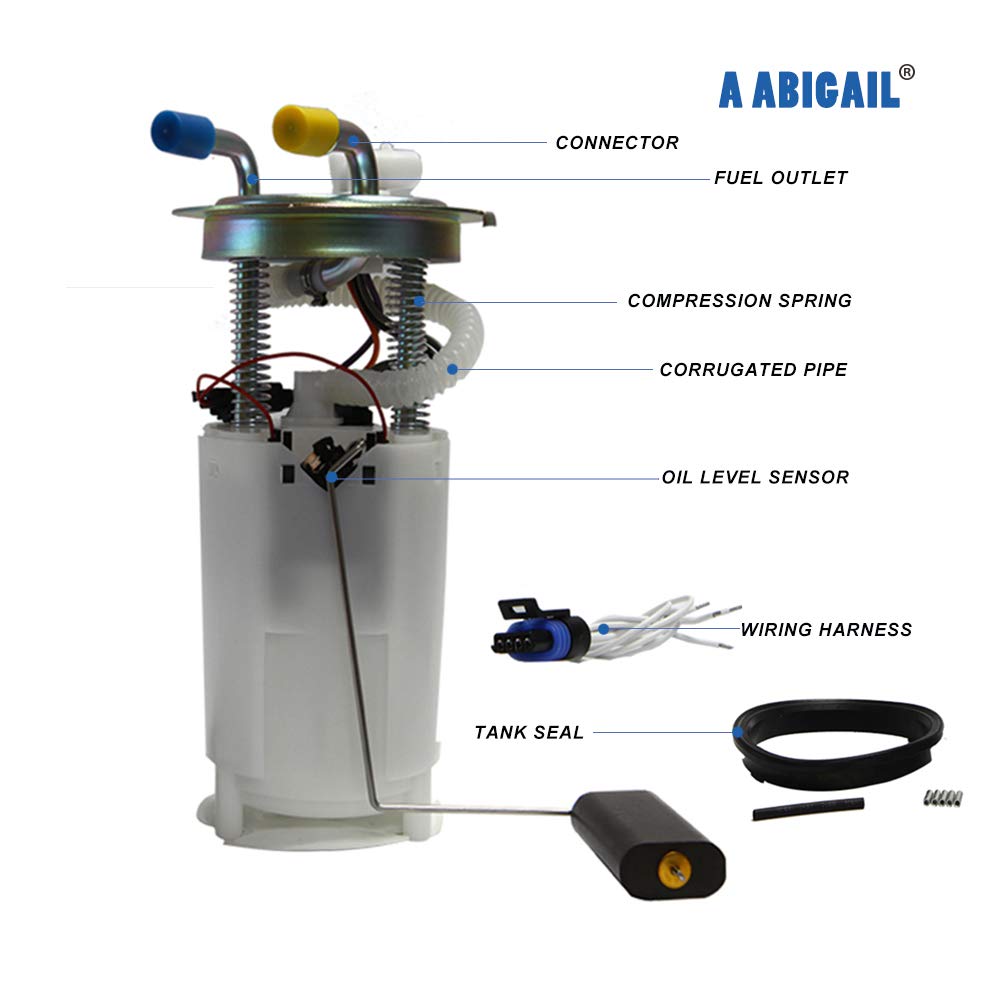 Fuel Pump Assembly E3549M Replacement for 2002 2003 2004 Chevy ...