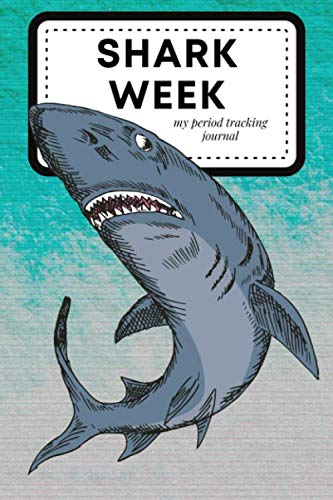 Amazon.com: Shark Period Tracker for Diet & PMS log Includes enough ...