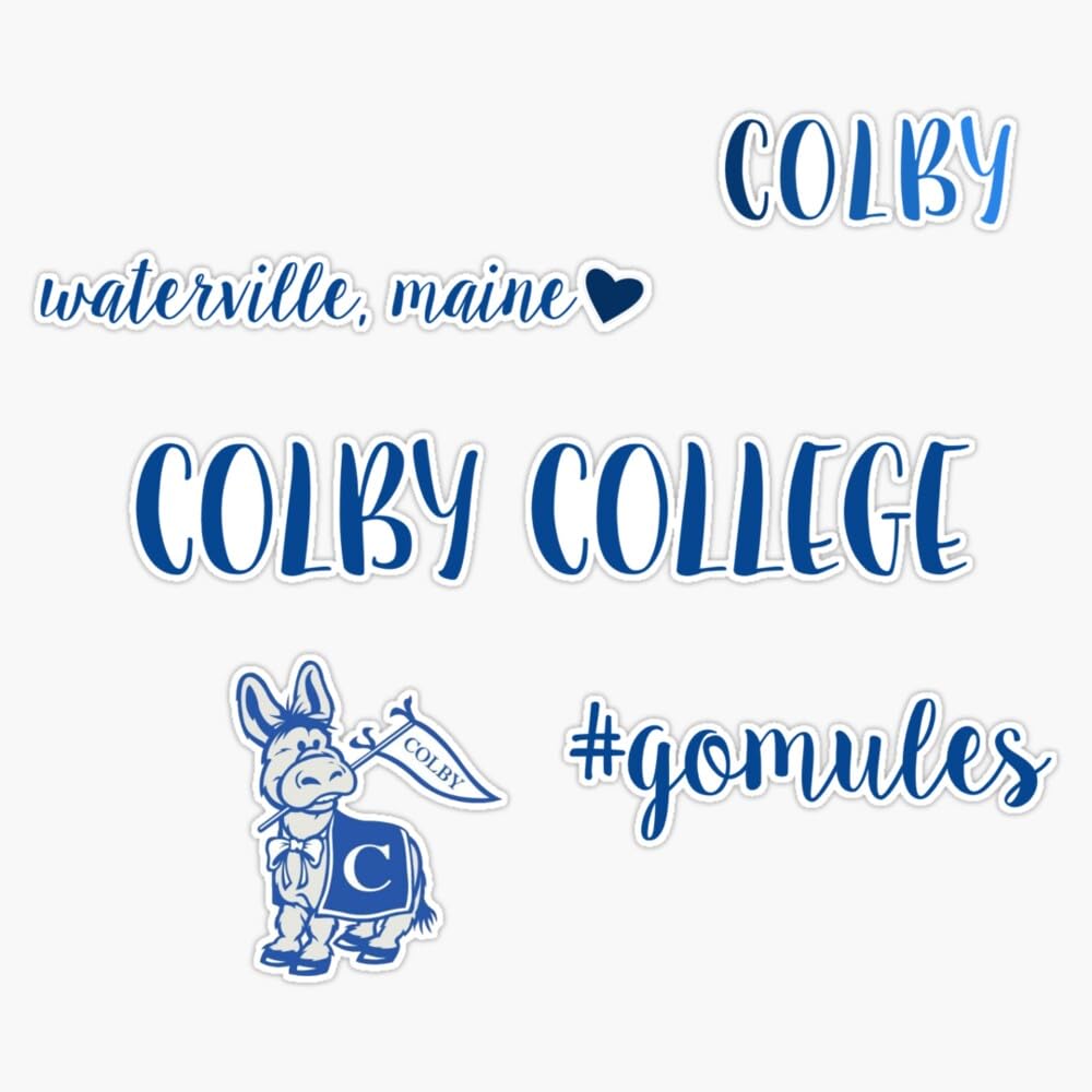 Amazon.com: Colby College Pack Bumper Sticker Vinyl Decal 5" : Sports ...