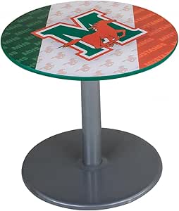 Amazon.com: AmTab - PT4242 - Café Table, Square, Cast Iron Pedestal ...