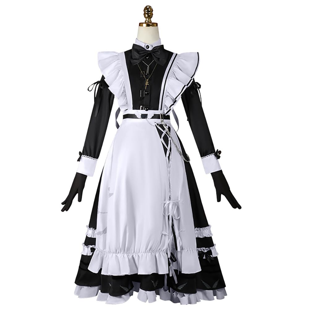 Amazon.co.jp: [DOKIDOKIICOS] 葉かなえ 叶 メイド服 コスプレ衣装